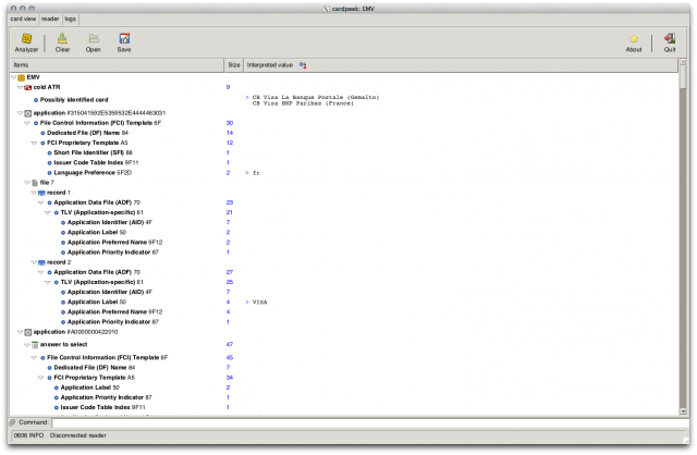 CardPeek : lire des cartes (Vitale, Navigo, bleue, Moneo, SIM) sous Mac ...