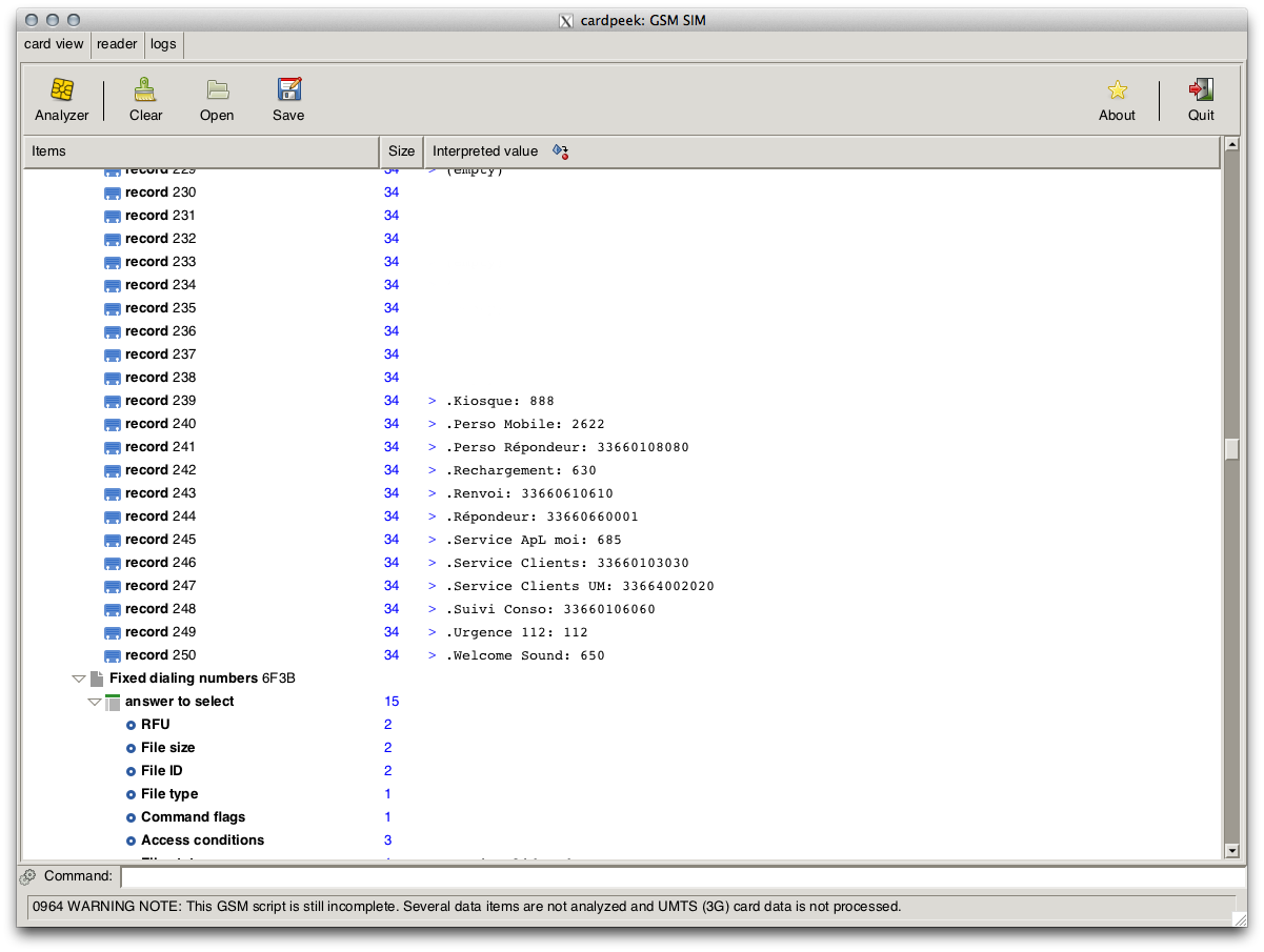 CardPeek : lire des cartes (Vitale, Navigo, bleue, Moneo, SIM) sous Mac ...