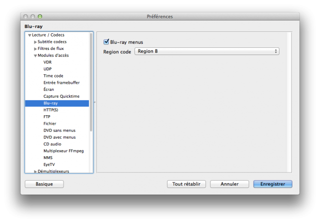VLC and Blu-ray on Mac : the results (and Java menus) | Le journal du lapin