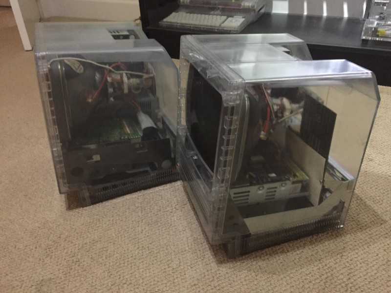 Prototypes of transparent Macintosh computers - Le journal du lapin
