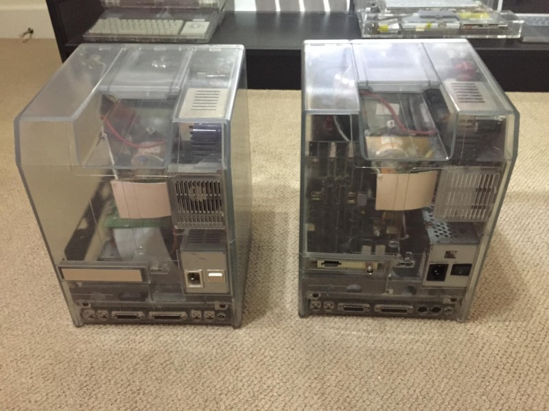 Prototypes of transparent Macintosh computers - Le journal du lapin