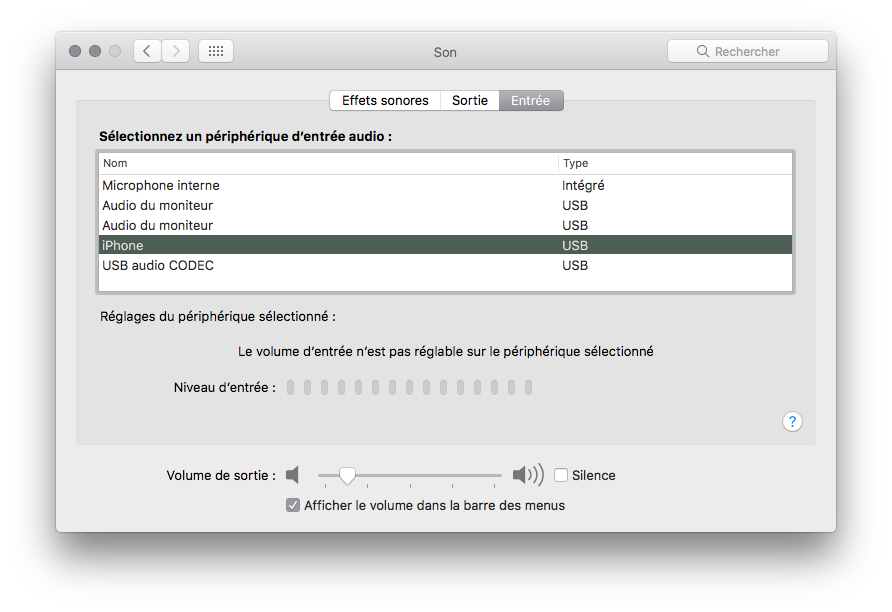 Utiliser un iPhone comme source audio sous macOS Sierra | Le journal du ...