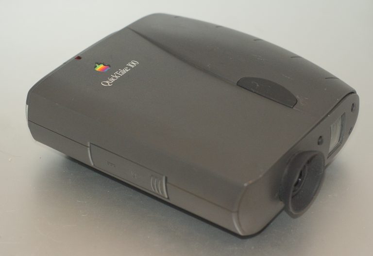 QuickTake 100, le premier appareil photo d'Apple - Le journal du lapin