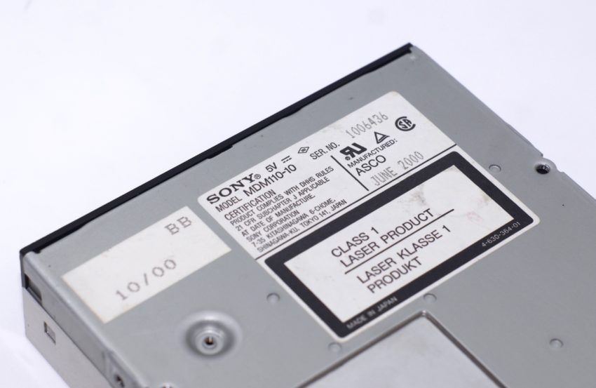 Le MiniDisc Data (introduction) - Le journal du lapin