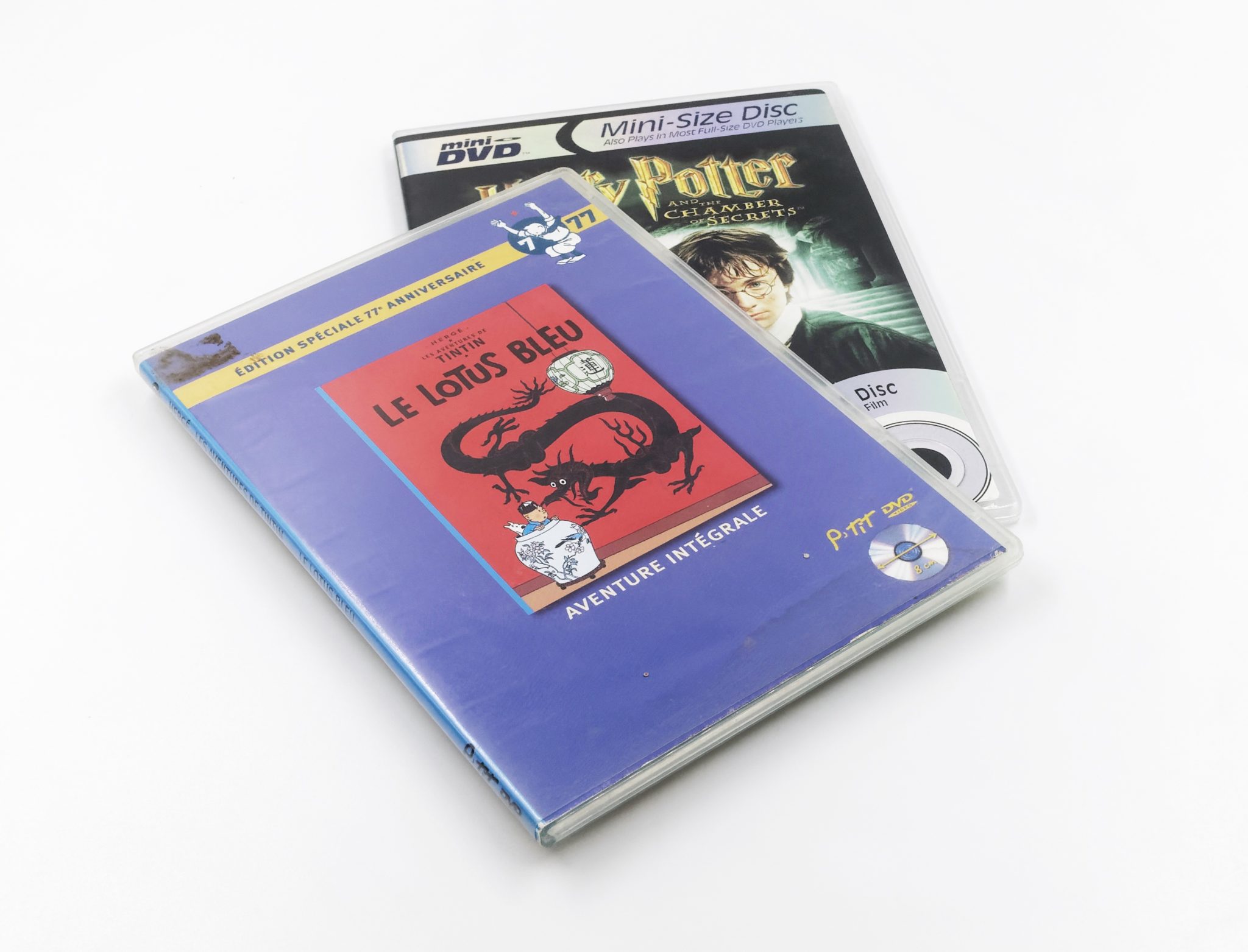 Les mini DVD, 8 cm avec de la vidéo - Le journal du lapin