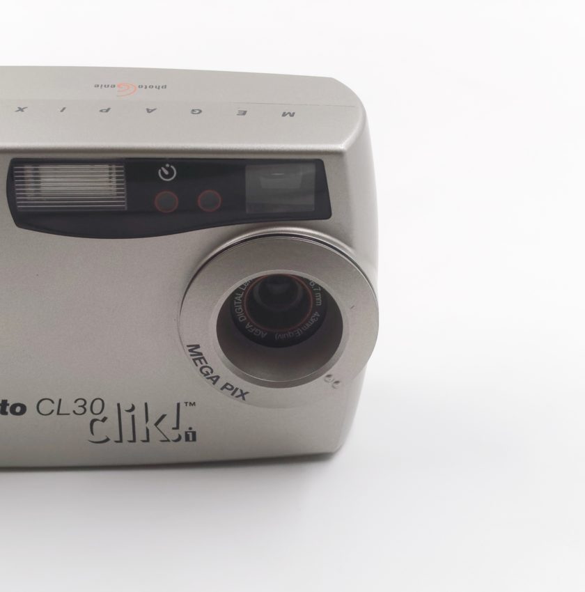 Agfa CL30 Clik!, l'appareil photo qui upscale par IA sur des Iomega ...