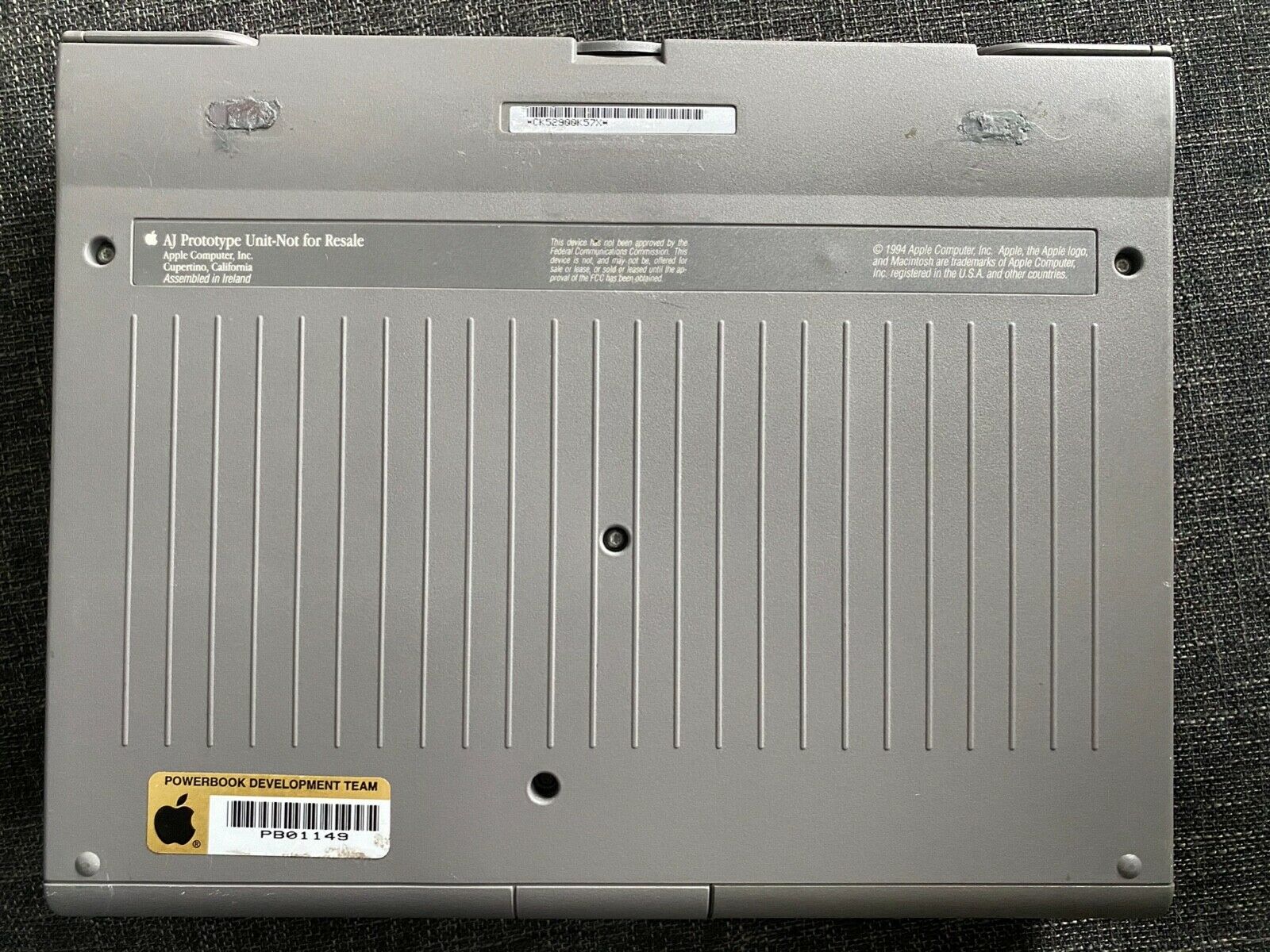 Un prototype de PowerBook Duo - Le journal du lapin