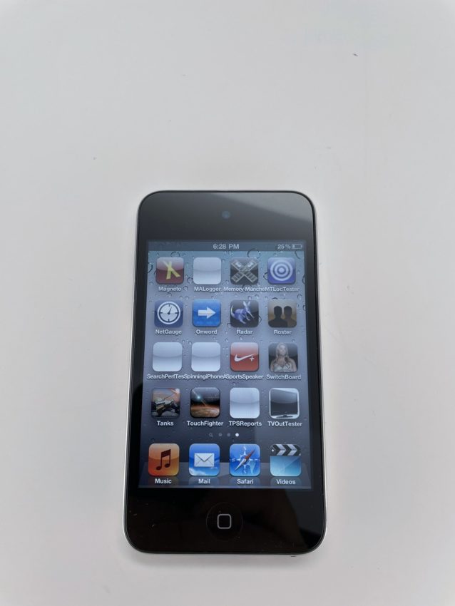 Quelques prototypes d'iPod touch - Le journal du lapin
