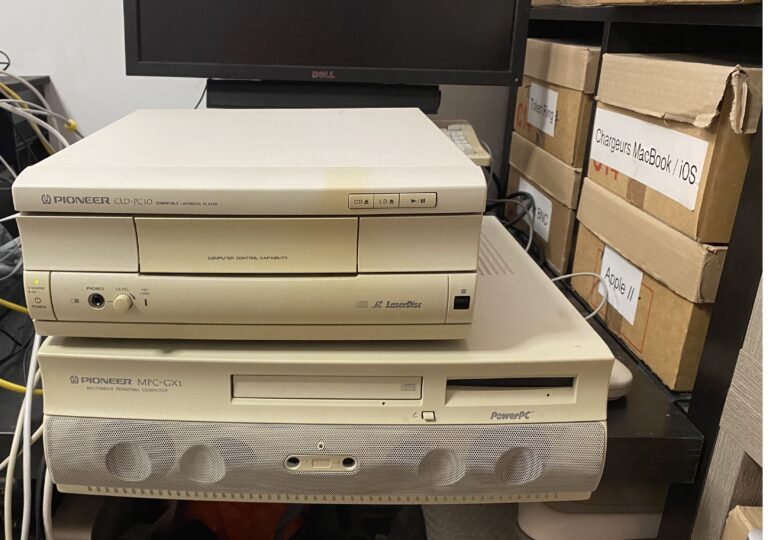 Le lecteur de LaserDisc « pour Mac » de Pioneer - Le journal du lapin