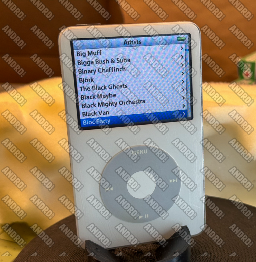 A prototype iPod 5G DVT1 - Le journal du lapin
