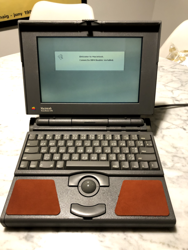 Un (autre) PowerBook JLPGA de 1993 - Le journal du lapin